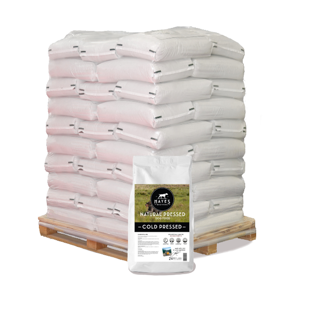 Geperst hondenvoer voor grootverbruikers